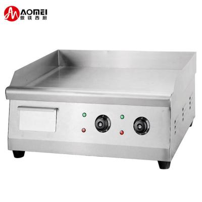 China Stainless Steel Electric Flat Pan Griddle Commercial Grade Easy to Clean and Durable for sale