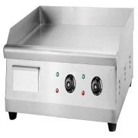 China Stainless Steel Electric Flat Pan Griddle Commercial Grade Easy to Clean and Durable for sale