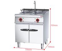 China Easy Operation Commercial Noodles Making Machine With Cabinet 700*700*920mm Advantage for sale