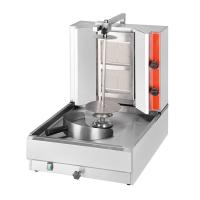 China 540x650x1220mm Chicken Shawarma Machine with 4/5 Burners and Stainless Steel Material for sale