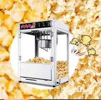 China CE Approved Stainless Steel Portable Popcorn Machine for 10 KG Popcorn Snacks Production for sale