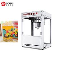 China CE Approved Stainless Steel Portable Popcorn Machine for 10 KG Popcorn Snacks Production for sale