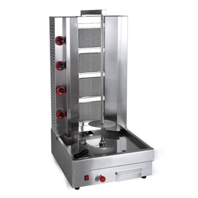 China 20000 Capacity Gas 4-burner Doner Machine for Kebab Restaurants for sale