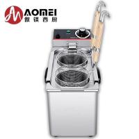 China Catering Equipment 2kW Electric Desktop 2 Heads Pasta Cooker for Restaurant Noodle Boiling for sale