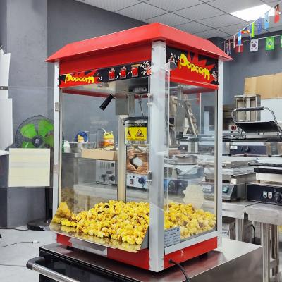 China Multifunctional EB-06 Red Stainless Steel Popcorn Maker for Commercial and Features for sale