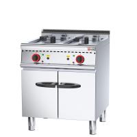 China High Capacity 48L 2 Tanks 2 Baskets Deep Fryer Machine for Commercial Food Preparation for sale