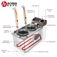China 2kW Electric Stainless Steel Automatic Pasta Cooker Basket/Noodle Cooking Machine TEN-2 for sale