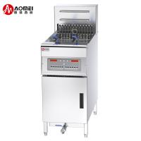 China FEF-101 Industrial Stainless Steel Electric Deep Fryer with Computer and Oil Filter for sale