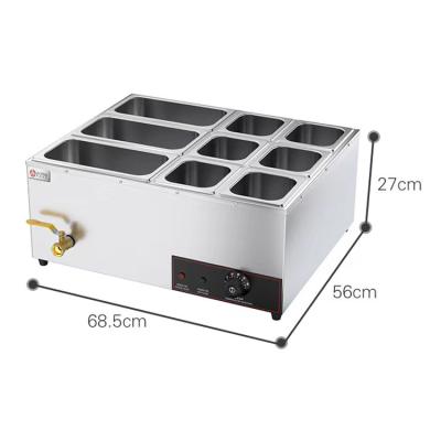 China Commercial Catering Equipment Electric Counter Top Food Warmer for Hotel Restaurant for sale