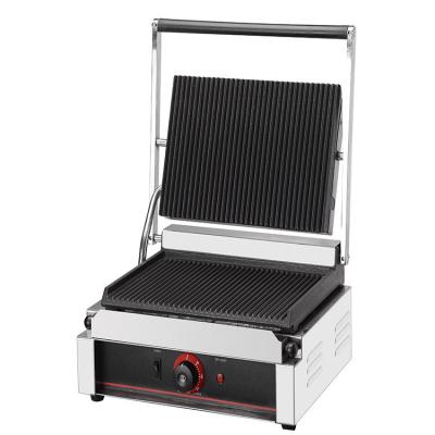China Commercial Electric Panini Grill 1800W Power for Sandwich Contact in Restaurant Kitchen for sale