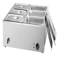 China 1500W Electric Food Warmer Bain Marie with 6 Tanks and Packaging Size 730*630*280mm for sale
