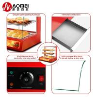 China 0.8kw Red Commercial Food Display Warmer for Restaurant Kitchen Equipment Benefit for sale