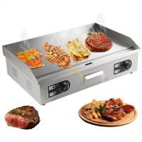China Dorayaki Teppanyaki Machine Commercial Stainless Steel Electric Griddle 8mm Thickness for sale