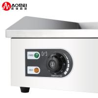 China Dorayaki Teppanyaki Machine Commercial Stainless Steel Electric Griddle 8mm Thickness for sale