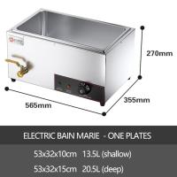 China Commercial Electric Buffet Hot Soup Food Warmer Silver Capacity Optional Stainless Steel for sale