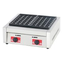 China Double Plate Gas Takoyaki Grill for Delicious and Authentic Japanese Octopus Balls for sale