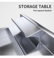 China AM-WPT80 Stainless Steel Chicken/KFC or Meat/Bread Wrapping Table for Kitchen Ware for sale