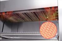 China Commercial Kitchen Table Top Infrared Ray Gas Salamander Oven with Stainless Steel Body for sale