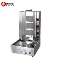 China Tabletop Turkey Doner Kebab Making Gas Chicken Shawarma Machine with High Productivity for sale