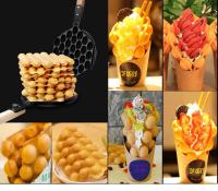China Stainless Steel Electric Bubble Waffle Maker for Professional Commercial Equipment for sale