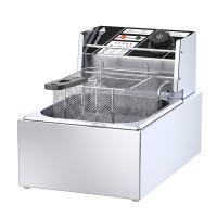 China Hot Dog Fast Food 12L Deep Fryer with 2.5 2.5KW Electric Power Source and 2 Baskets for sale