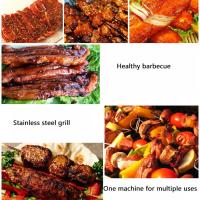 China 23 KG Automatic Grade Automatic Gas Shawarma Machine for Fast and Kebab Doner Slicing for sale