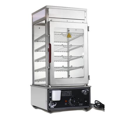 China Commercial Kitchen 5-Layer Electric Bread Steamer with Glass Housing and 1200W Power for sale