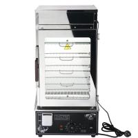 China Commercial Kitchen 5-Layer Electric Bread Steamer with Glass Housing and 1200W Power for sale