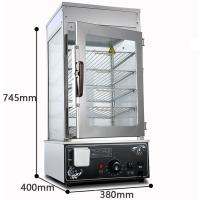 China Commercial Kitchen 5-Layer Electric Bread Steamer with Glass Housing and 1200W Power for sale
