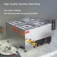 China Electric Heat Preservation Soup Pool 2-Pan Food Warmer 565*380*275mm 10kg for Catering for sale