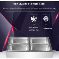 China Electric Heat Preservation Soup Pool 2-Pan Food Warmer 565*380*275mm 10kg for Catering for sale