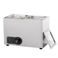 China 6.5kg Capacity Multifunctional Stainless Steel Chocolate Tempering Machine with 2 Tanks for sale