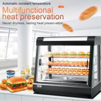 China Multifunctional Commercial Glass Food Warmer Display Showcase for Your Kitchen Needs for sale