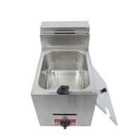 China Continuous 6L Mini LPG Gas Deep Fryer for Making Frying Food on Table Top for sale