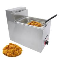 China Continuous 6L Mini LPG Gas Deep Fryer for Making Frying Food on Table Top for sale