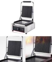 China Commercial Non-Stick Panini Press Sandwich Maker Grill for Kitchen Cooking Baking BBQ for sale