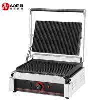 China Commercial Non-Stick Panini Press Sandwich Maker Grill for Kitchen Cooking Baking BBQ for sale