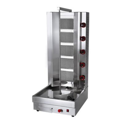 China High Rigidity Gas Shawarma Equipment for Baking Meat in Commercial Hotel Kitchen for sale