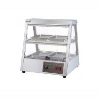 China Long Life Service Advantage Transparent Food Warming Showcase with Stainless Steel for sale