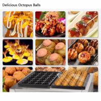 China 15 KG Capacity Takoyaki Machine 2020 Year Ideal for Commercial Kitchen Equipment for sale