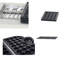 China Three Plate Countertop Non-stick Fish Pellet Snack Equipment for Hotels and Restaurants for sale