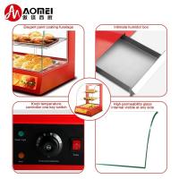 China Commercial Mini Electric Food Display Warmer Showcase with Three Layers 380x460x600mm for sale