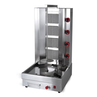China 220V Commercial Stainless Steel Doner Kebab Shawarma Roaster Machine with 15000W Power for sale