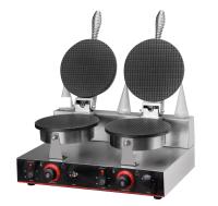 China Electric Stainless Steel Waffle Corn Maker for Bakery Packing Size 550*410*290mm for sale