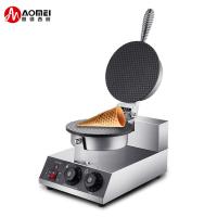 China Electric Stainless Steel Waffle Corn Maker for Bakery Packing Size 550*410*290mm for sale