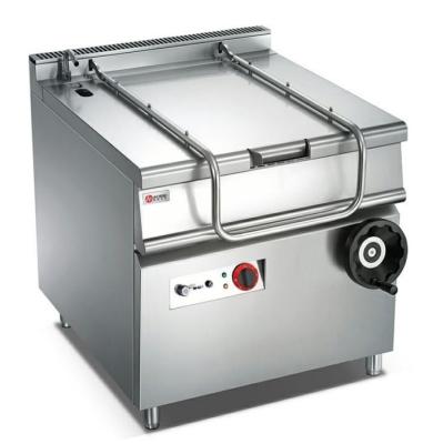 China Easy Operation Stainless Steel Tilting Braising Pan for Cooking and Cleaning for sale