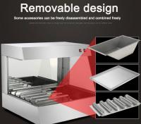 China Commercial Kitchen Ware Countertop Food Warmer Electric with Stainless Steel Design for sale