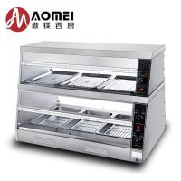 China Electricity Powered Commercial 2 Layer Hot Food Display Warmer for Keeping Food Warm for sale