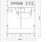 China Fast and Easy Popcorn Production with Quick-Heat Technology Stainless Steel Machine for sale