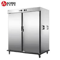 China Convenient and Versatile Kitchen Tools Mobile Food Warmer Carts with 2620W Power for sale